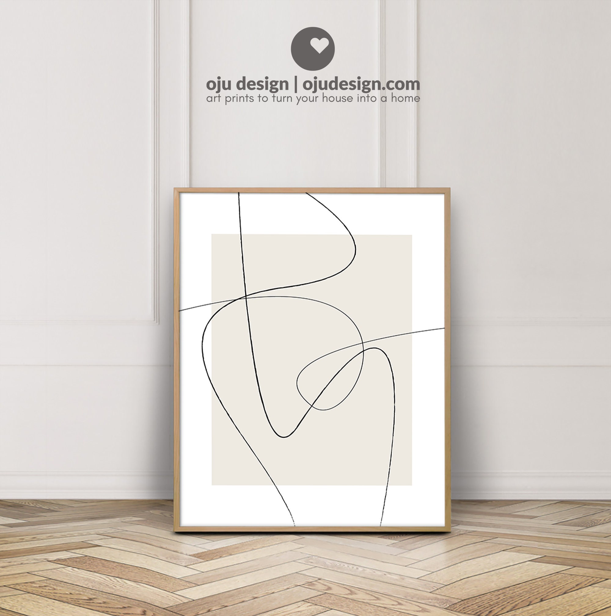 Minimalist Line Art Line Drawing Wall Art Set of 2 Art - Etsy