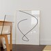 Modern Line Drawing Print Extra Large Wall Art Abstract - Etsy