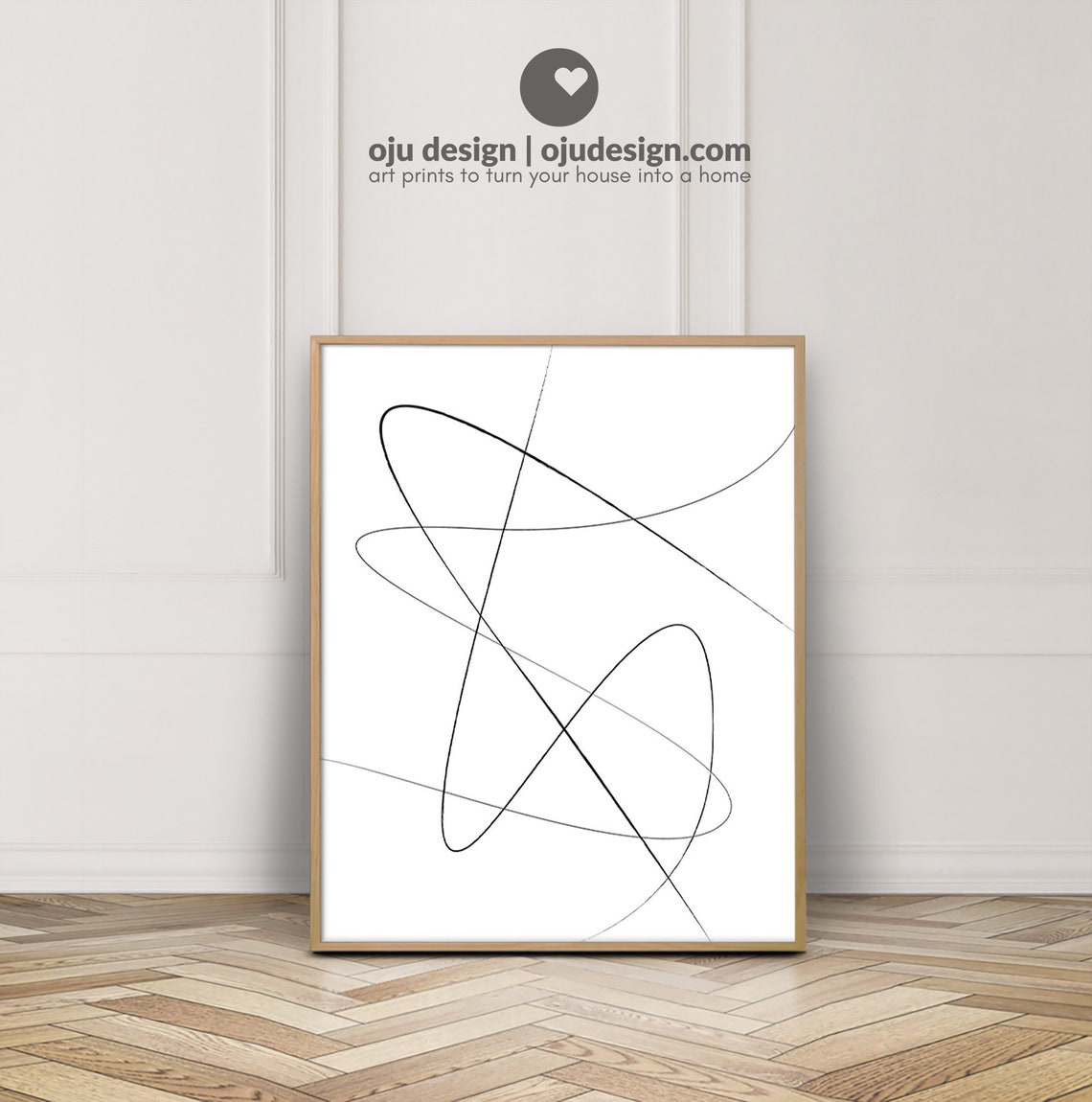 Gallery Wall Set Lines Poster Wall Art Set of Two Line - Etsy Australia