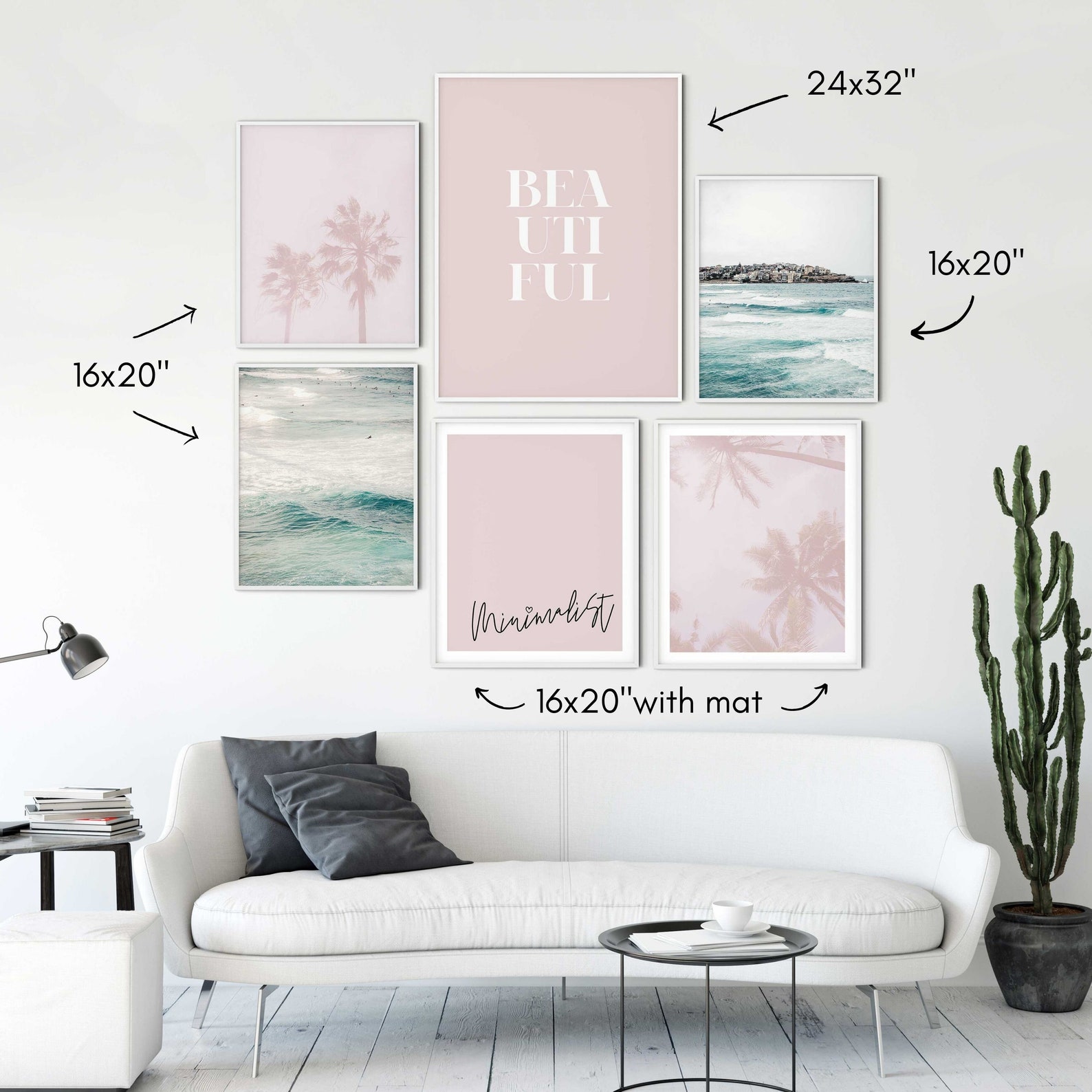 Poster Set of 6 Prints Gallery Wall Art Set Set of Six | Etsy