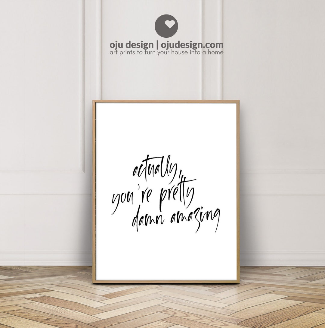 Inspirational Quotes Pictures Girls Room Poster Quotes for - Etsy