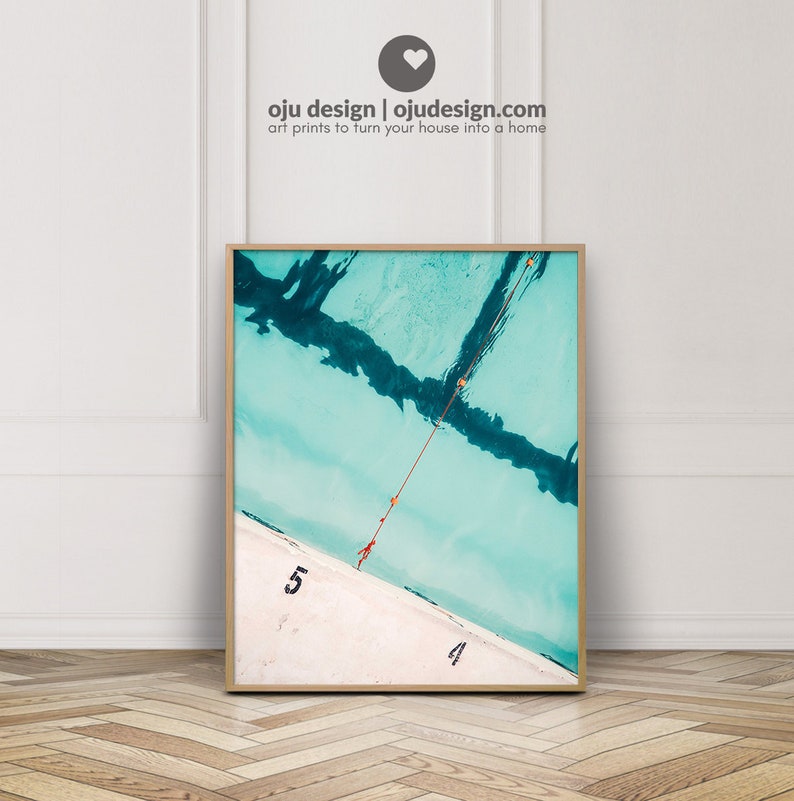 Swimming Pool Photography Swimming Pool Poster Beach House - Etsy
