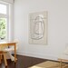 Line Extra Large Abstract Art, Modern Line Drawing Print, Modern ...
