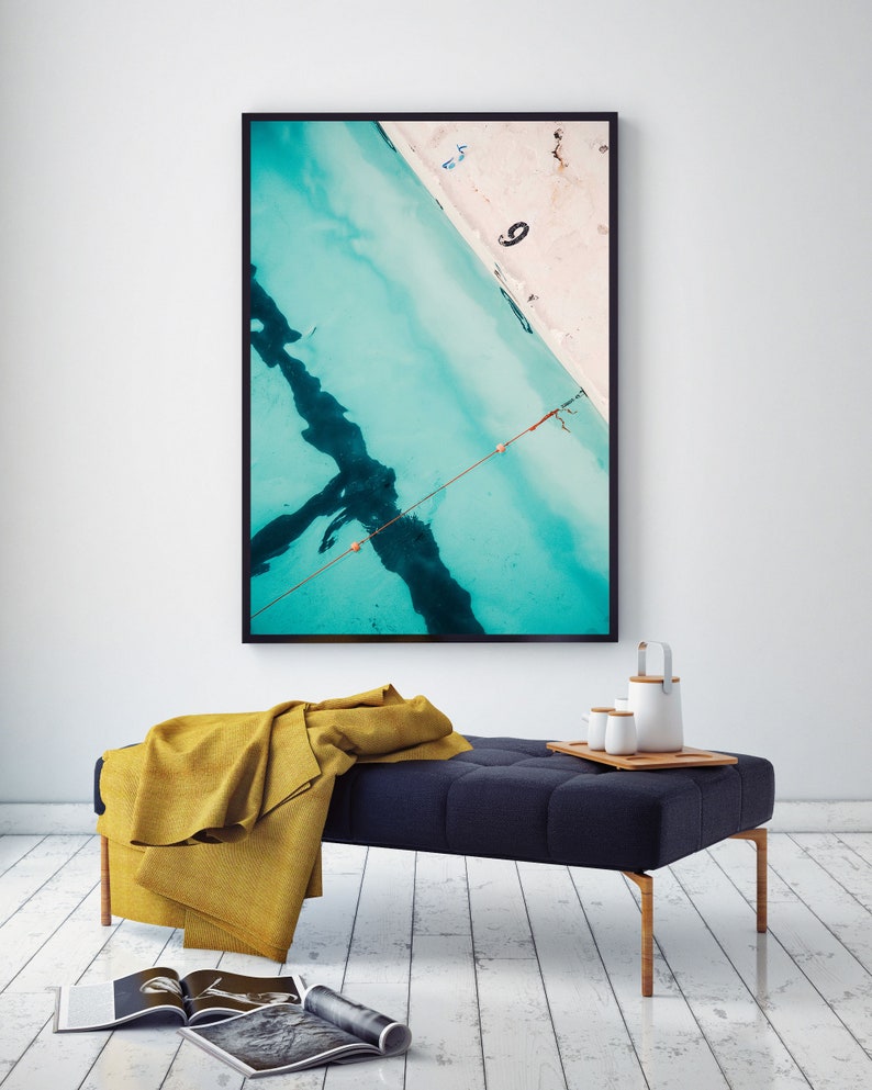 Swimming Pool Poster Water Photography Beach House Wall - Etsy