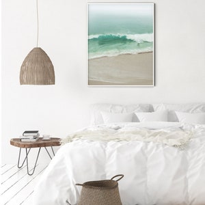 Coastal Posters Wave Artwork Ocean Waves Art Beach - Etsy