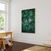 Calm Wall Art - Yoga Poster - Green Leaf Artwork - Positive Prints ...
