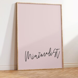 Blush Pink Wall Art - Poster Set of 6 - Coastal Set Art Beach - Blush ...