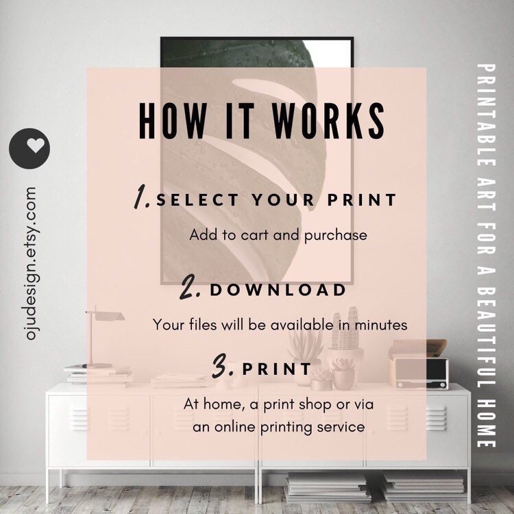 Tropical Wall Art Set Photography Set Pair of Prints Set | Etsy