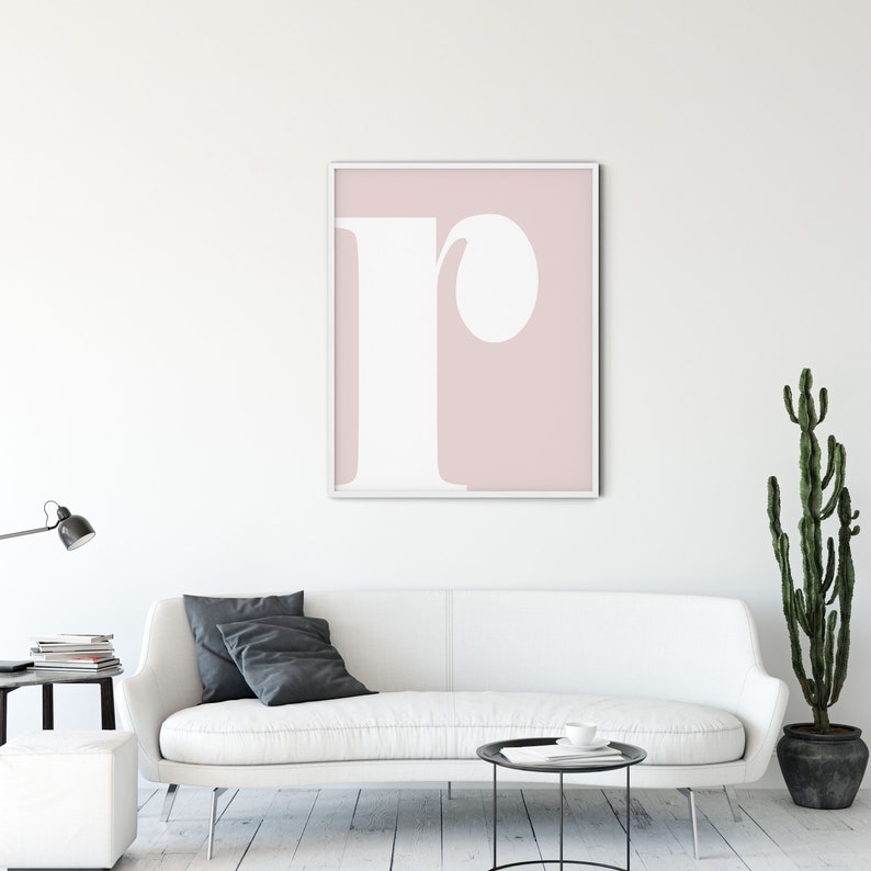 R Poster Alphabet Letter Print Extra Large Letters for - Etsy