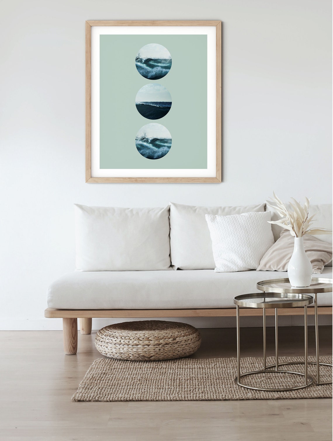 Wave Wall Print Seascape Wave Art Decor Beach Waves Print | Etsy