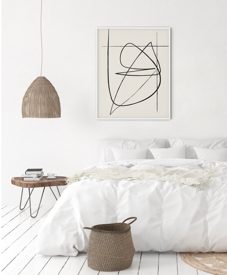 Abstract Line Wall Art Extra Large Wall Art Abstract - Etsy