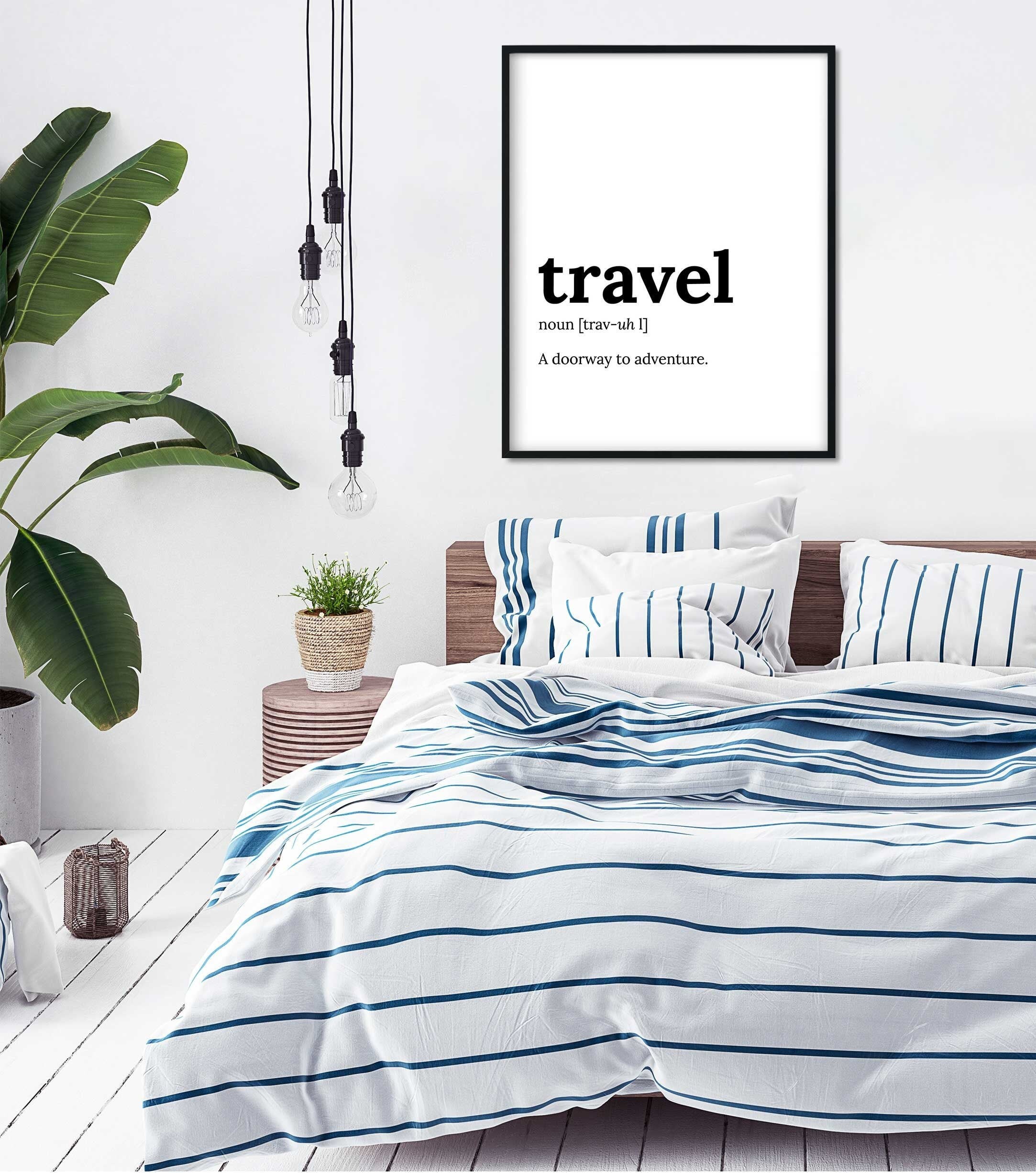 Travel Lover Gift Dictionary Definition Print Travel Gift - Etsy