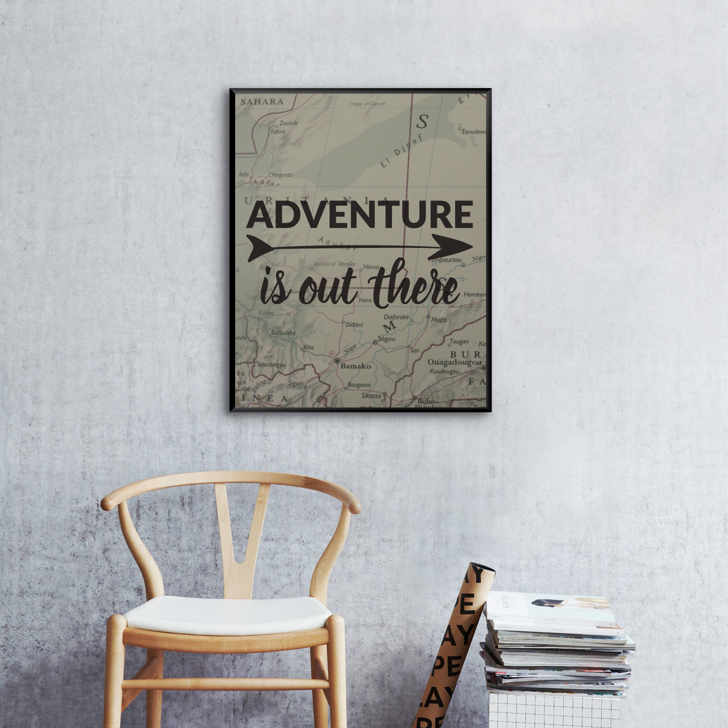 Travel Poster Map Prints Digital Download Art Map Art - Etsy