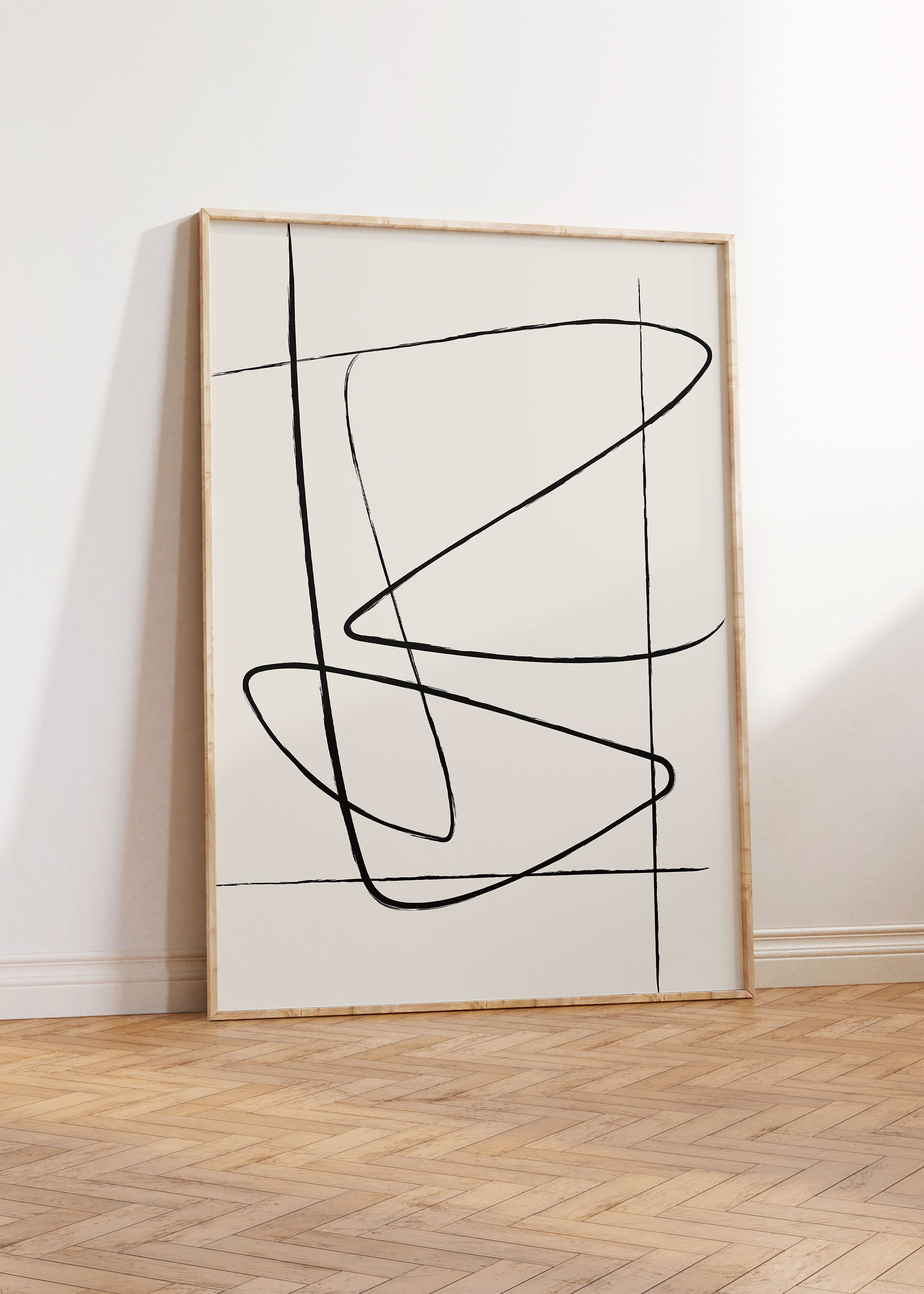 Two Art Prints Fine Line Poster 8x10 Print Set of 2 Piece - Etsy