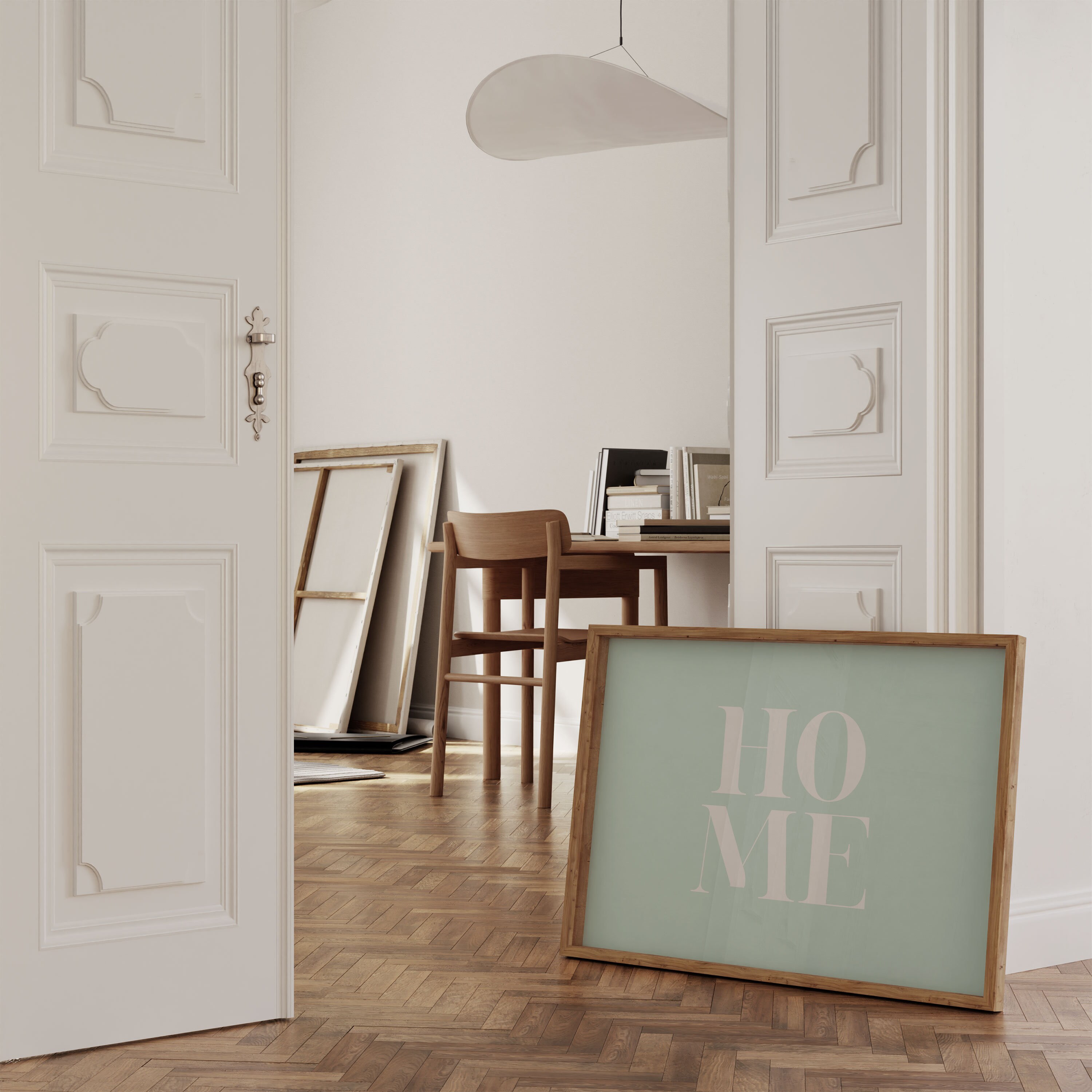Light Green Pastel Poster One Word Art Mint Green Wall Art - Etsy