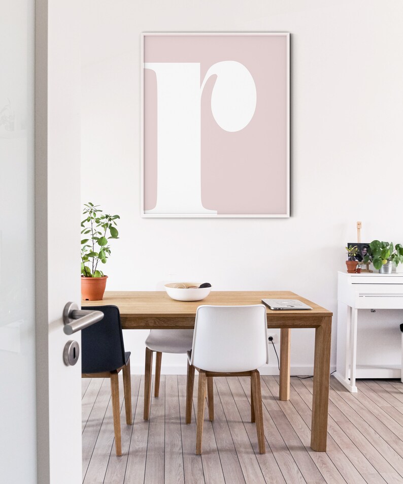 R Poster Alphabet Letter Print Extra Large Letters for - Etsy