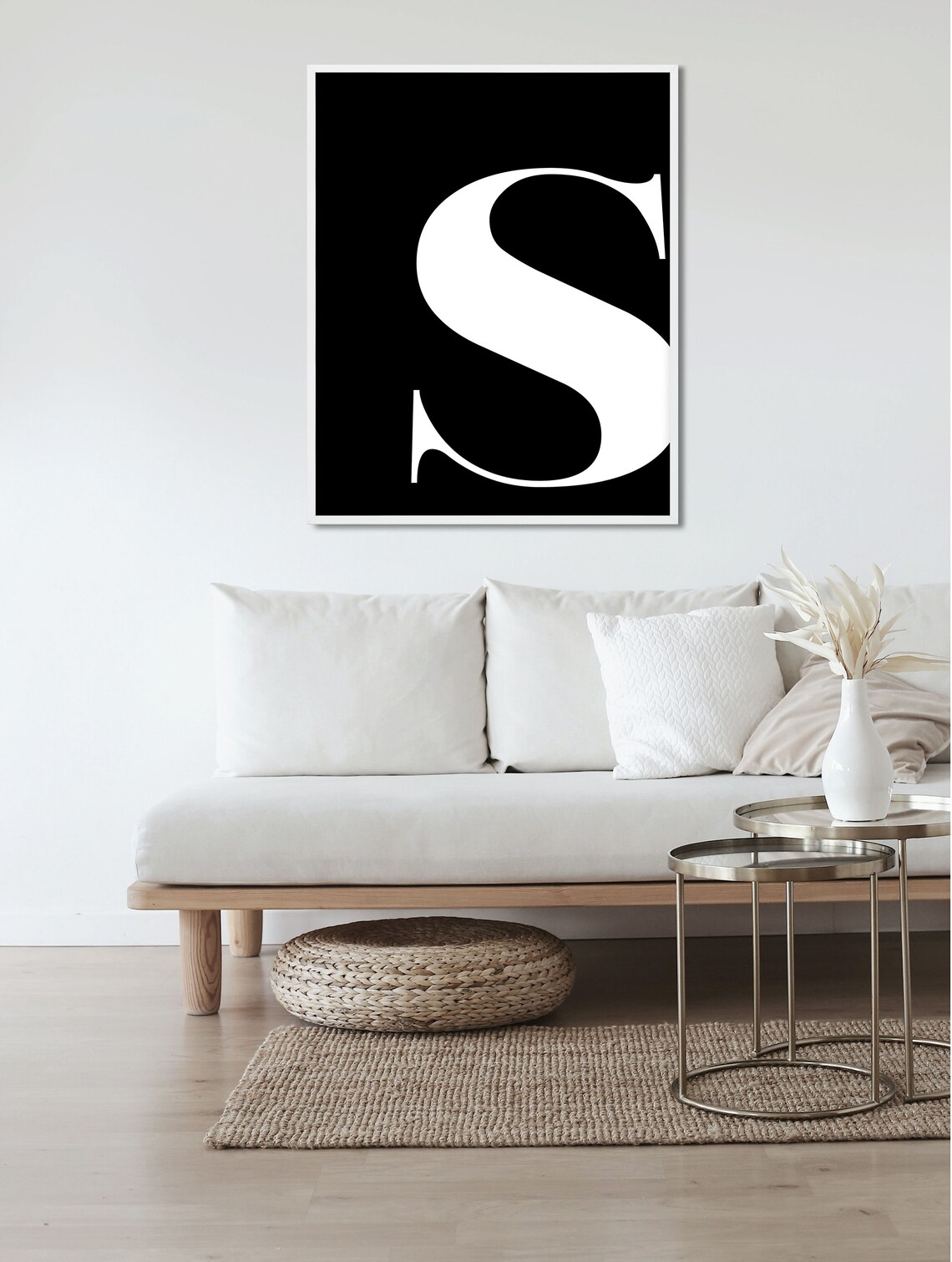 Wall Name Letters Bedroom Letters Print Scandinavian Nursery - Etsy