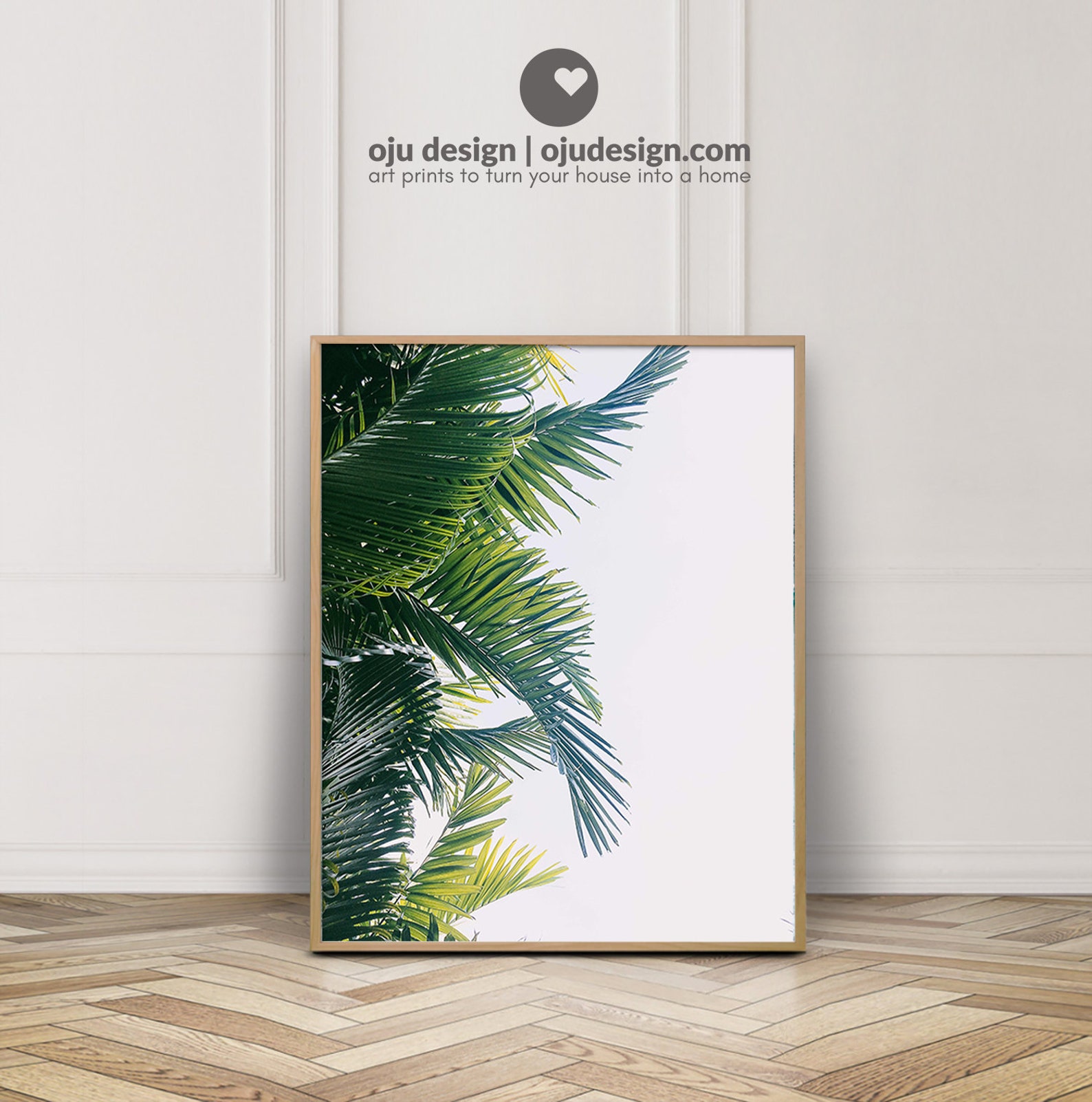 Gallery Wall Set Tropical Print Wall Art Set Poster Set of | Etsy
