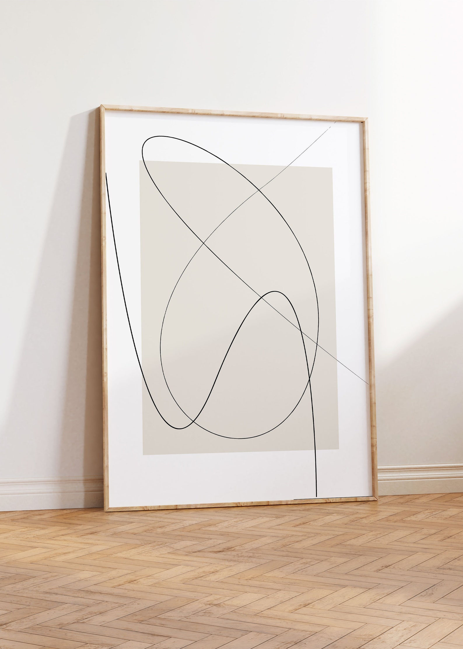 Fine Line Artwork - Poster Set of 6 Prints - Lines Wall Art - Gallery ...