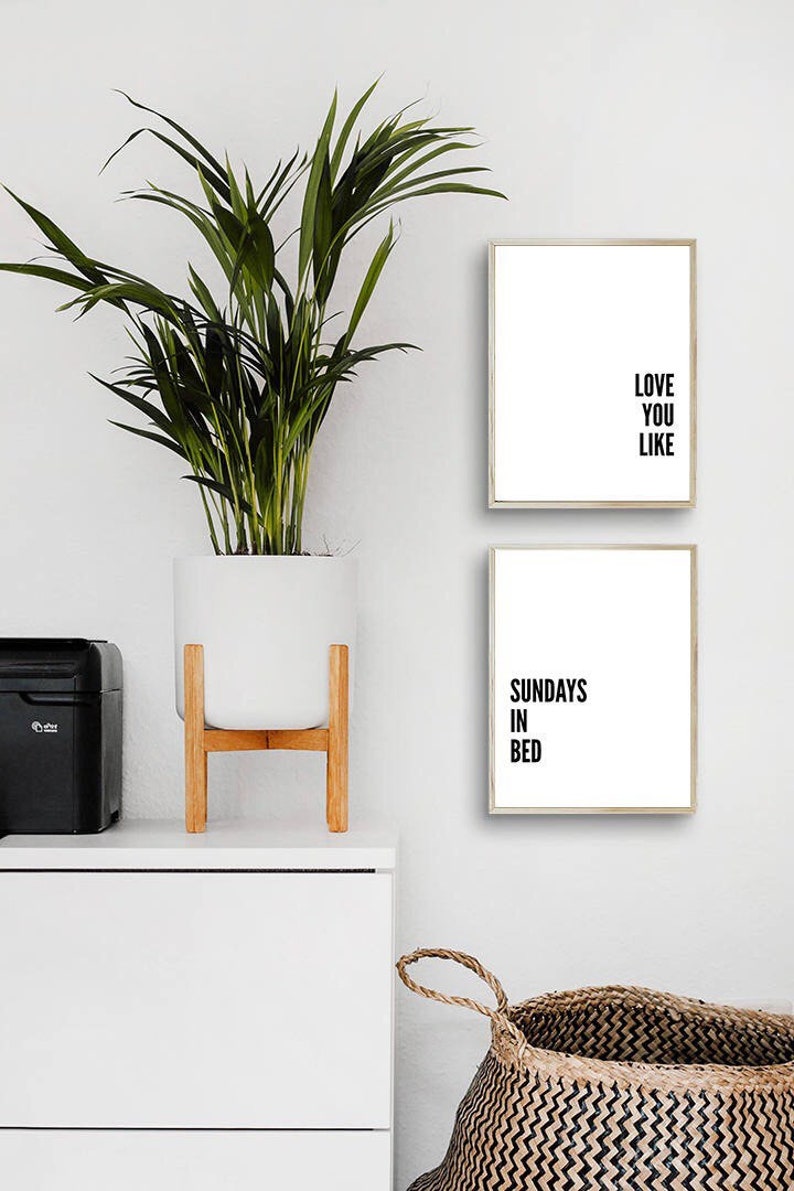 Romantic Bedroom Wall Art Pair of Prints Two Set of 2 Art - Etsy Australia