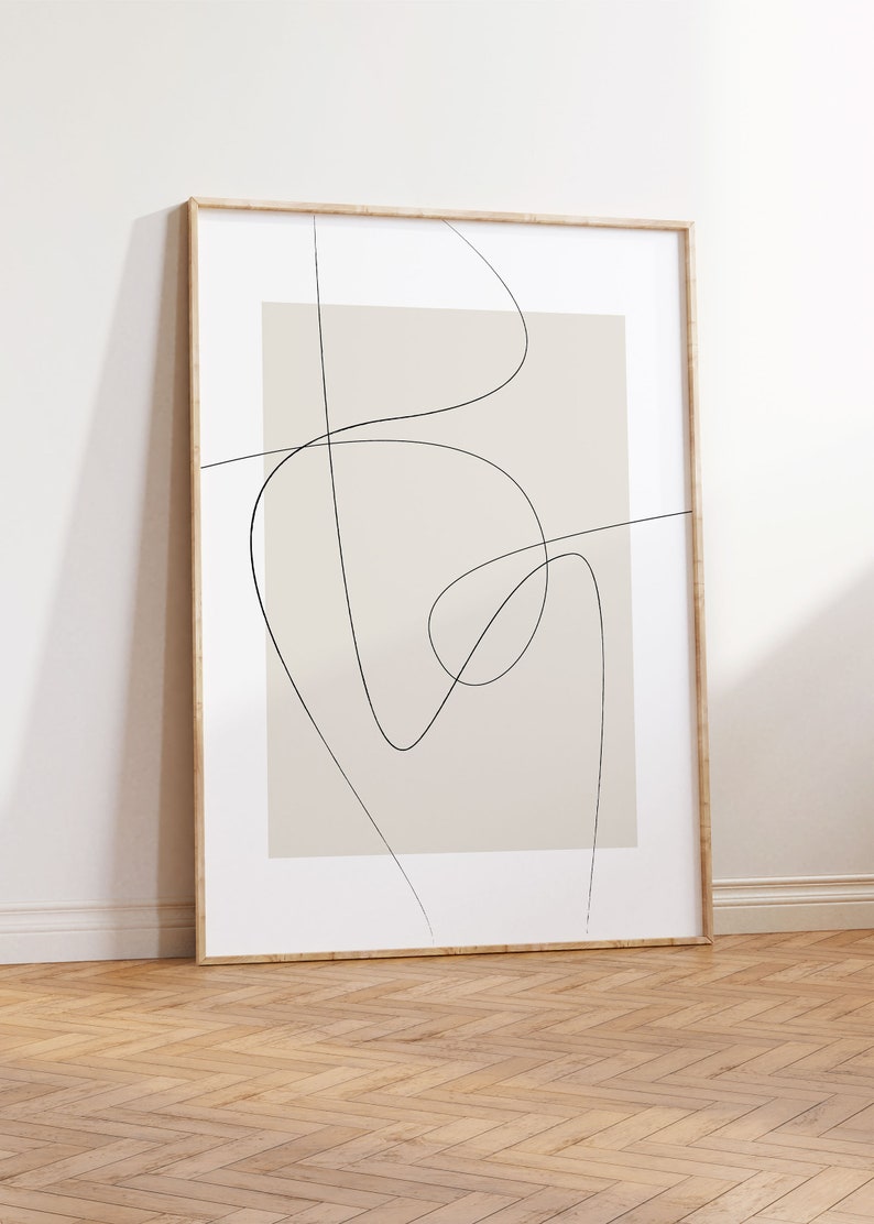 Minimalist Line Art Line Drawing Wall Art Set of 2 Art - Etsy