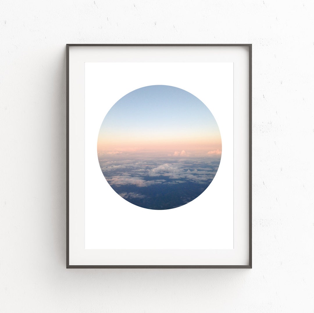 Sky Print Art Sky Prints Cloud Wall Art Decor Sky Wall Art - Etsy