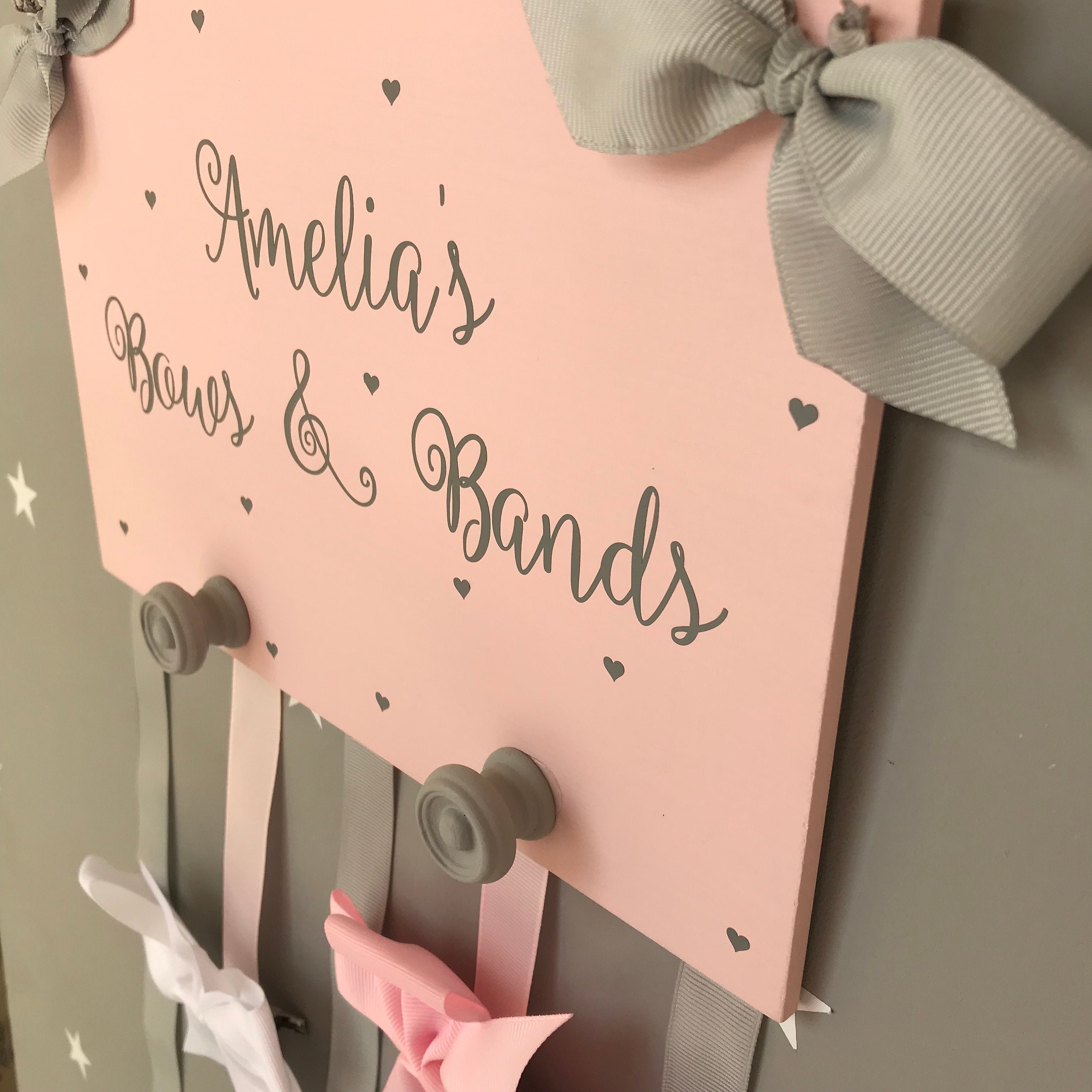 Bow Holder Hair Bow Holder Hair Bow Organiser Hair Accessories | Etsy