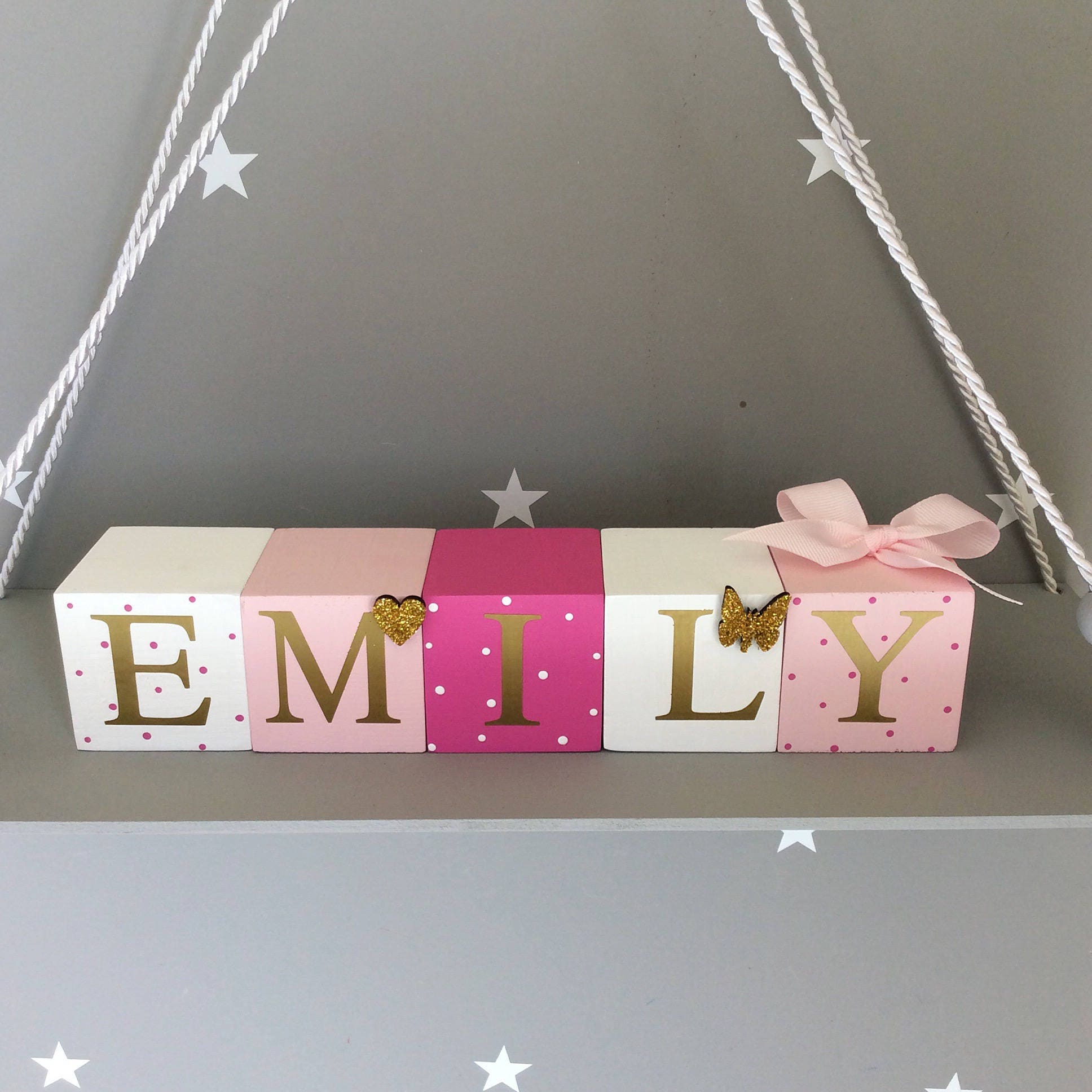 Name Blocks Nursery Decor - Etsy Canada