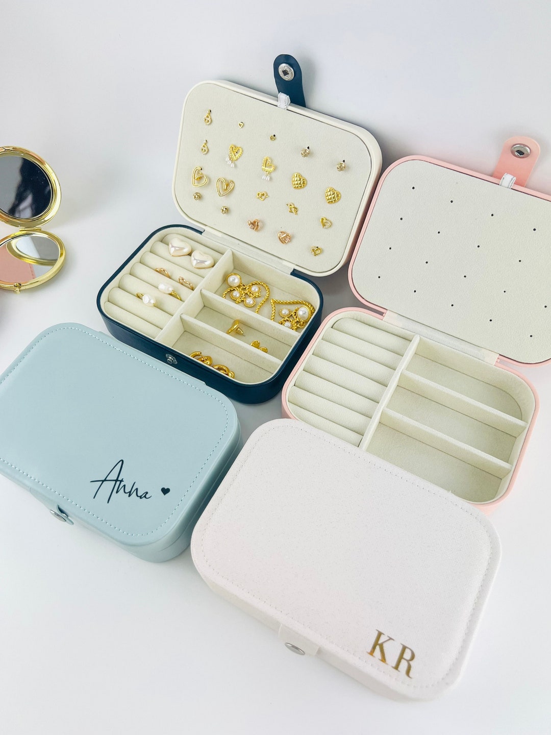 Personalized Jewelry Box Custom Jewelry Boxes Bridesmaid Jewelry Box ...