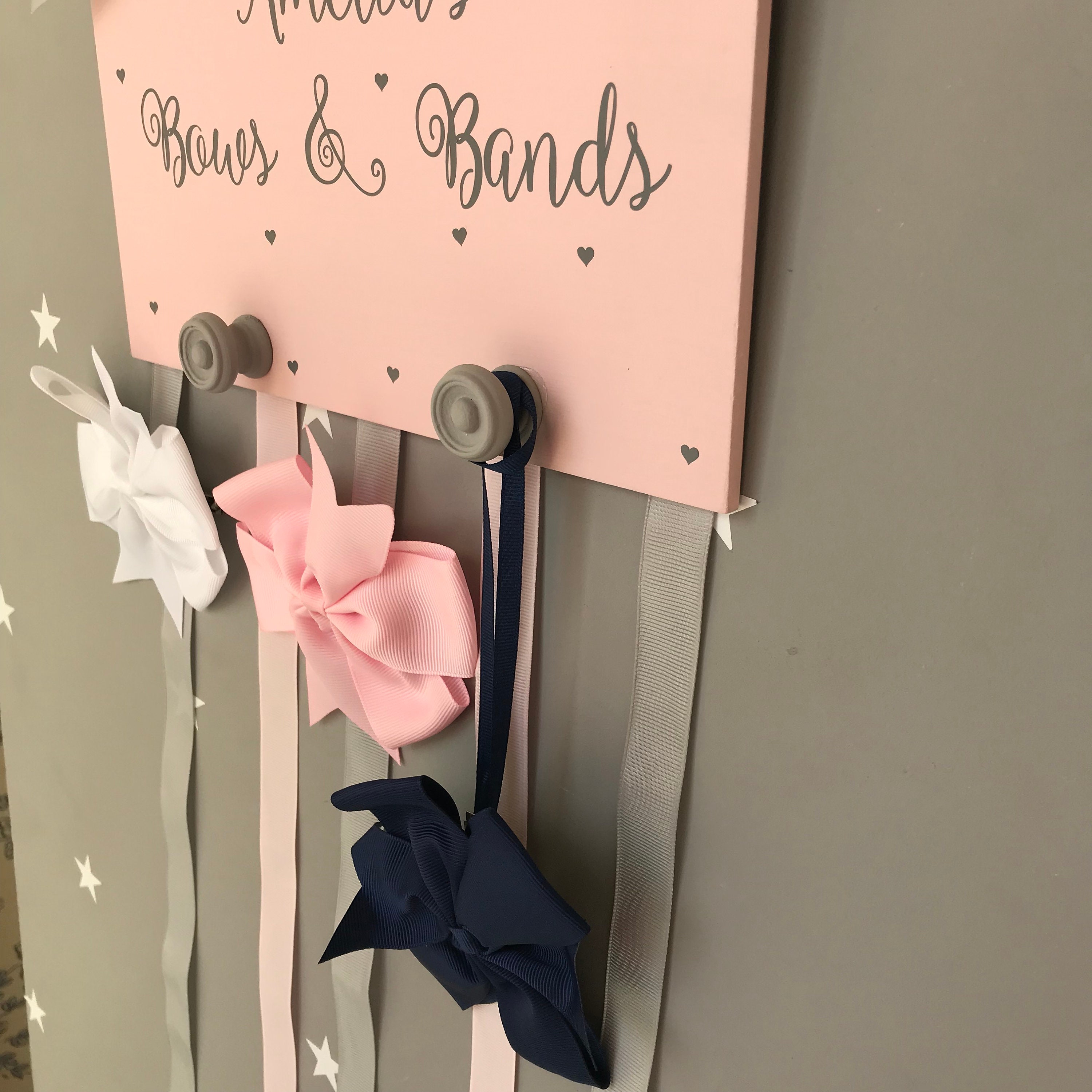 Bow Holder Hair Bow Holder Hair Bow Organiser Hair Accessories | Etsy