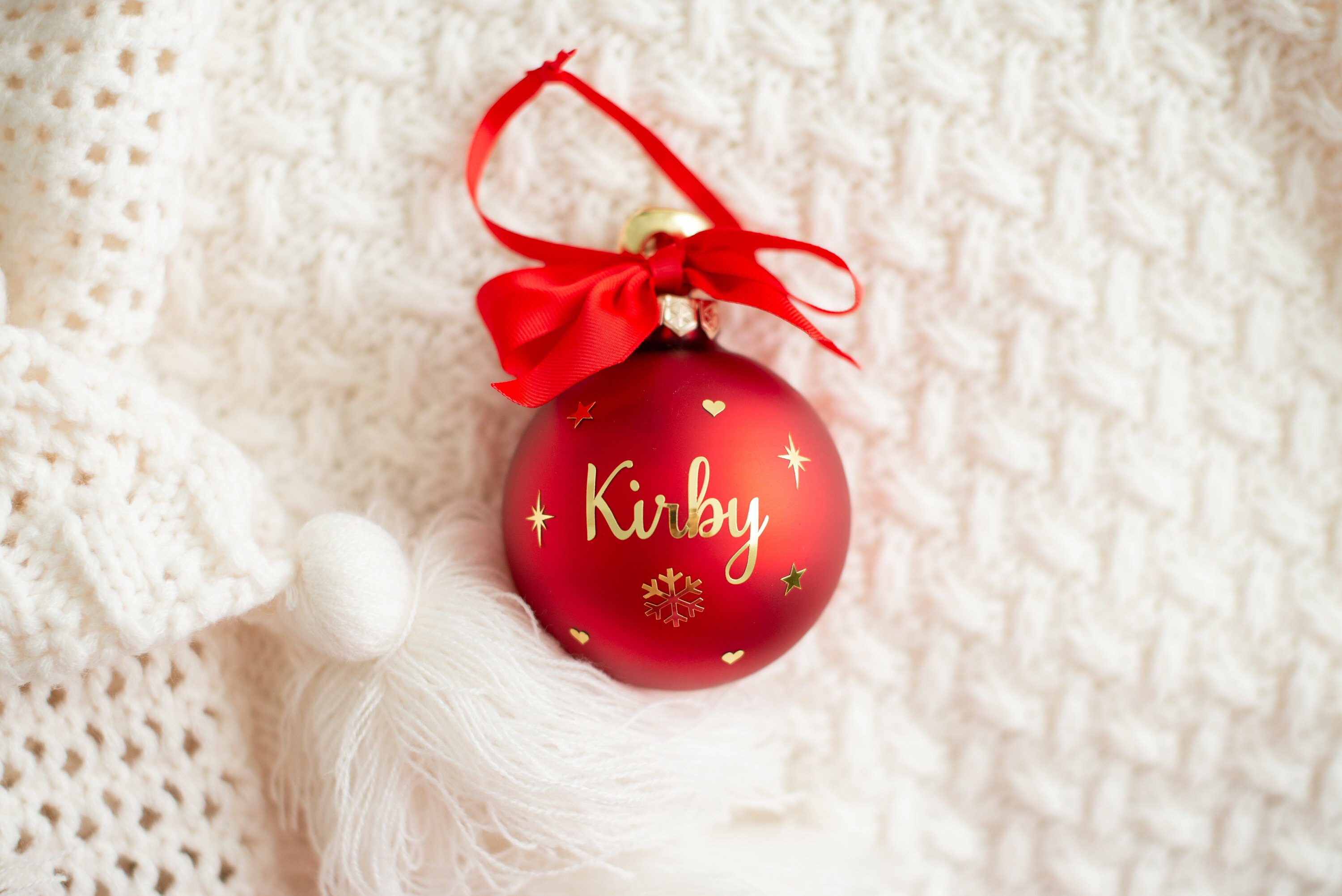 Red Christmas Bauble Christmas Balls Christmas Balls - Etsy UK