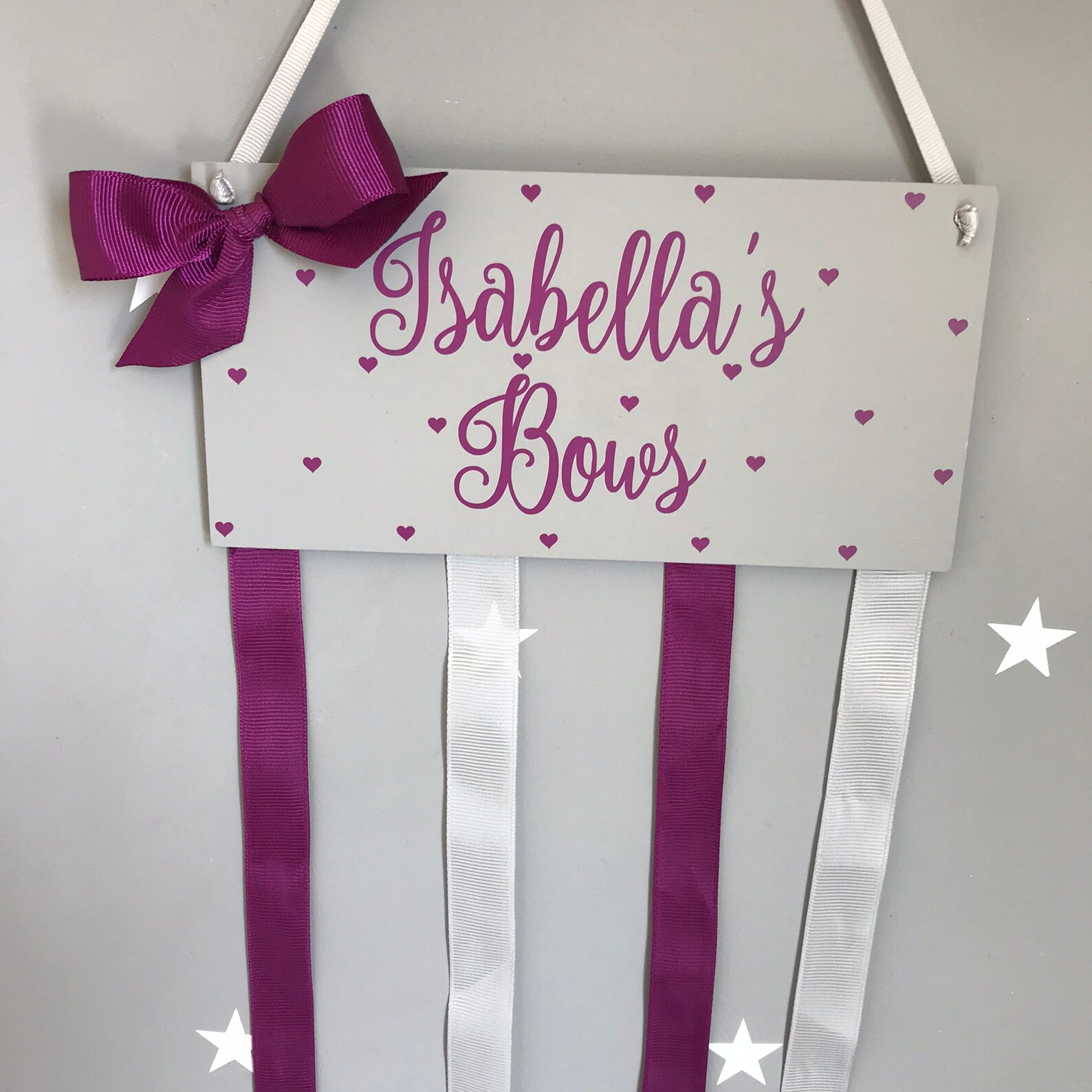 Bow Holder Hair Bow Holder Hair Bow Organiser Hair Accessories - Etsy