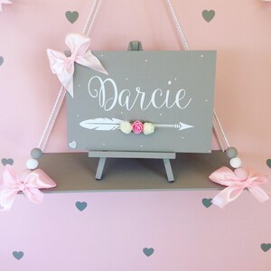 Girls Name Sign Wooden Girls Sign Nursery Name Sign Girls | Etsy