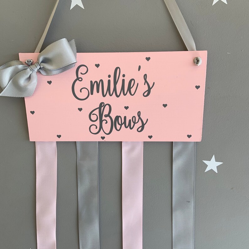 Bow Organizer Hair Bow Holder Bow Holder Hair Bow Organizer - Etsy