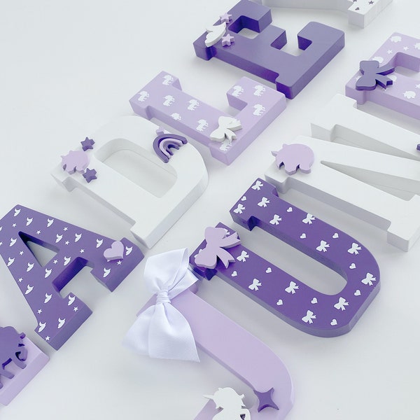 Nursery Wall Letters - Etsy