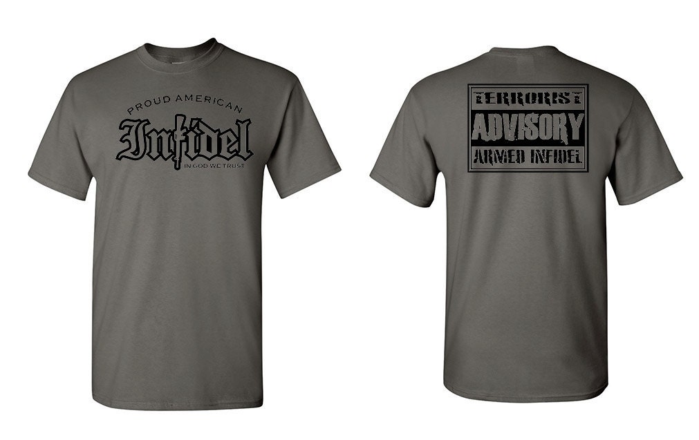 Proud American Infidel T-shirt - Etsy