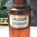 Antique LAUDANUM SYDENHAM Medicine Bottle Napoleon Iii,pharmacy Jar, in ...