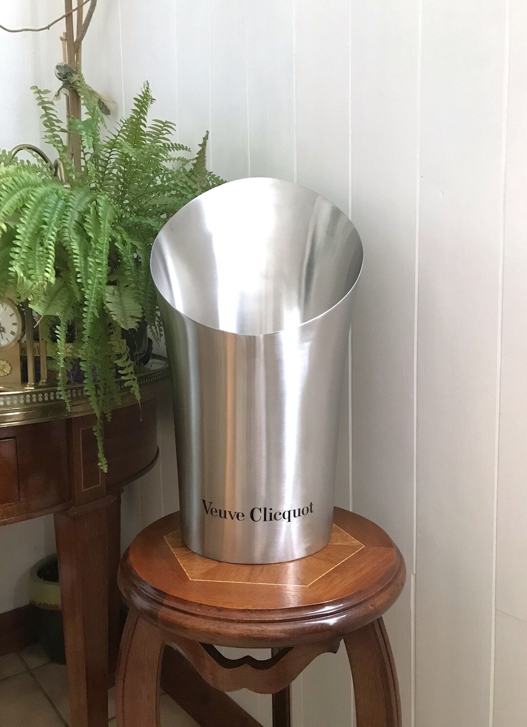 Veuve Clicquot Magnum Champagne Bucket Brushed Stainless Steel With ...