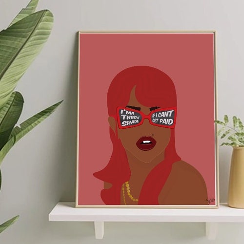 Crush on You Print Lil Kim Art 90s Art Hip Hop Art - Etsy
