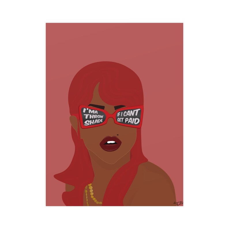 Crush on You Print Lil Kim Art 90s Art Hip Hop Art - Etsy