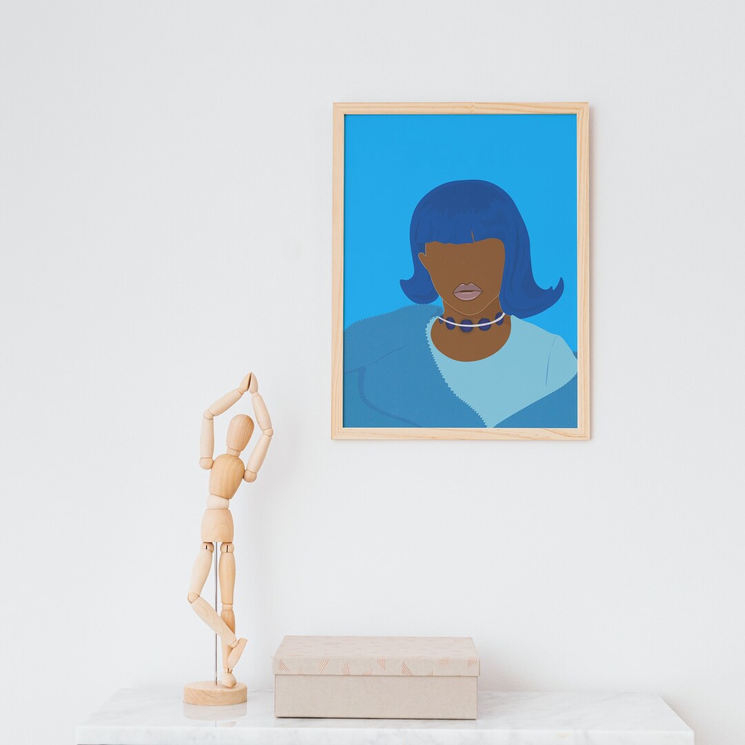 Crush on You Blue | Lil Kim Poster | Wall Decor | Home Decor - Etsy