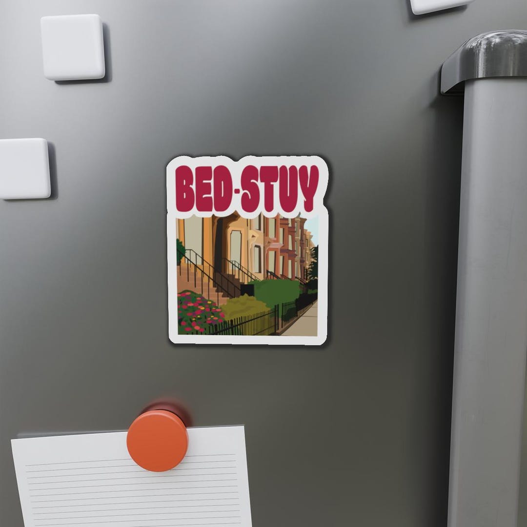 Bed-stuy Die-cut Magnet - Etsy