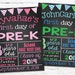 Printable First Day of Preschool Sign First Day of Pre-k - Etsy
