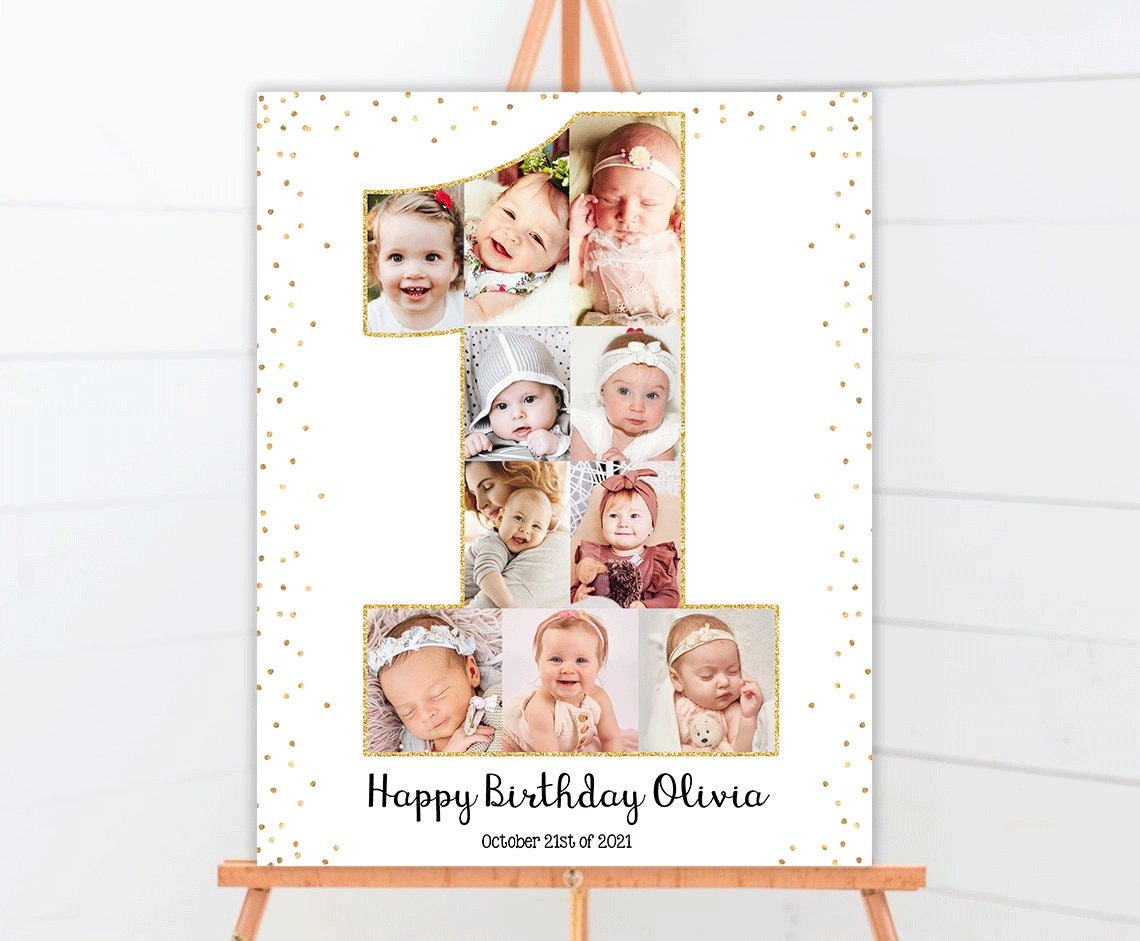 Birthday Collage Template