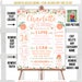Peach First Birthday Chalkboard Sign Sweet as a Peach 1st - Etsy