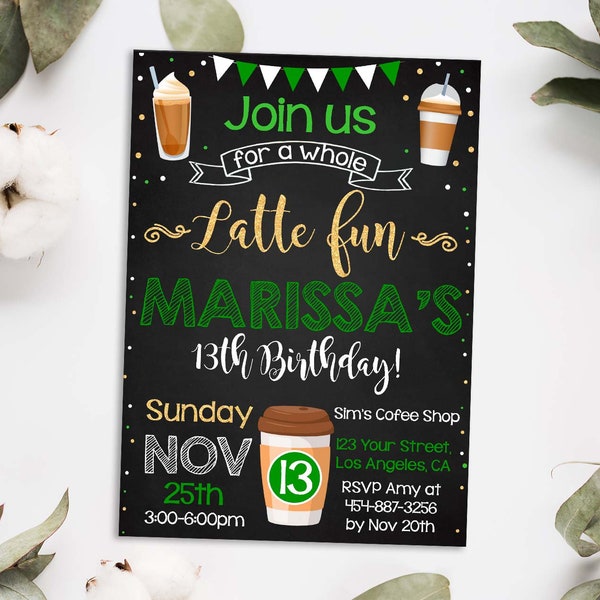 Coffee Birthday Decorations - Etsy