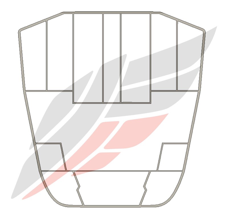 Mando Abdominal Tasset Stamp Template STL Din Djarin Inspired Apron - Etsy