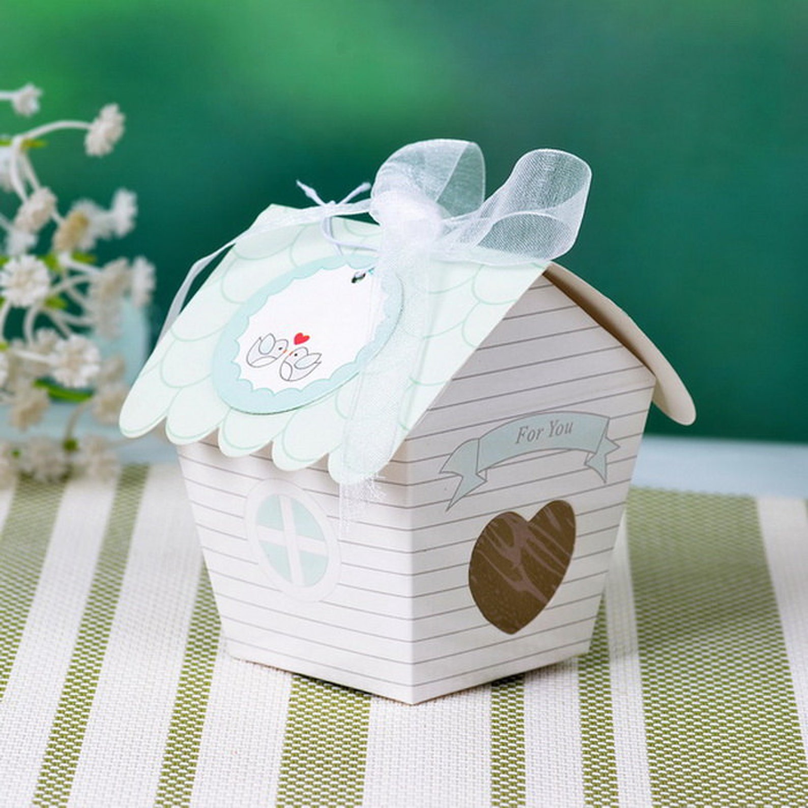 Love Nest Bird House Favor Boxes Wedding Favors Birthday | Etsy