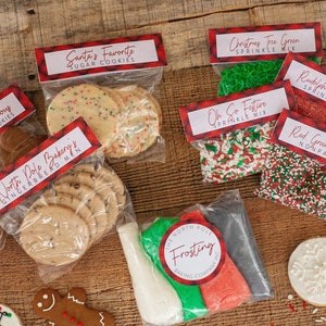 Printables | DIY Christmas Cookies in a Box, Cookie Kit Template ...