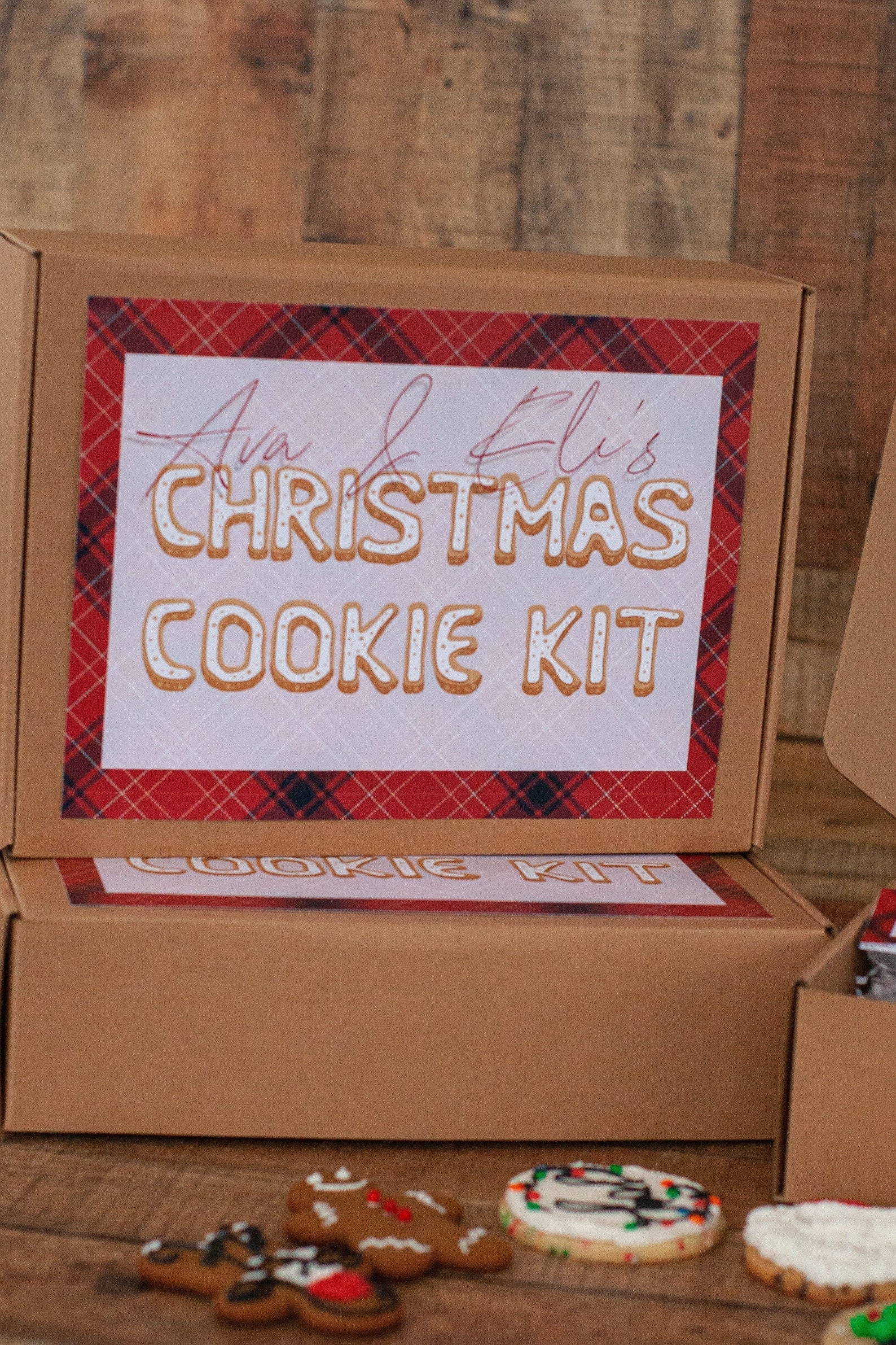 Printables DIY Christmas Cookies in a Box Cookie Kit - Etsy